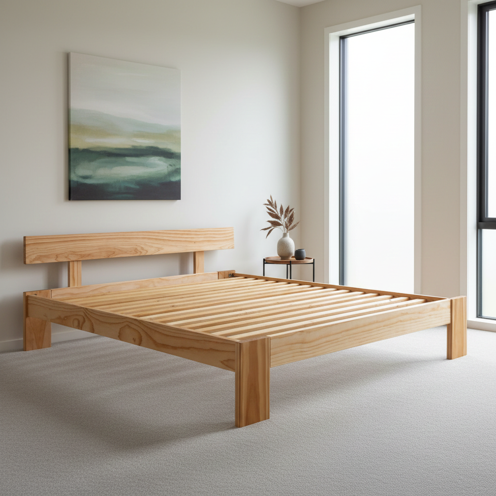 Buy Classic Timber Bed Frame | From $930 | Made in Auckland